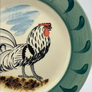 Colonial Williamsburg | Accents | Vintage Oxney Green Hand Painted ...